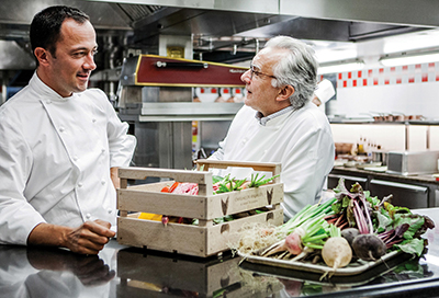 Ducasse-plaza-athenée-chef-romain-meder - Veritable Potager